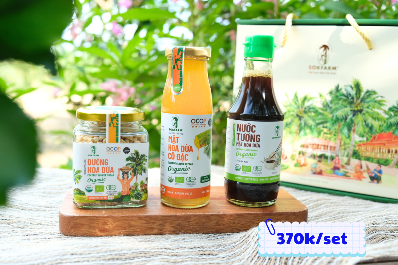 Hộp Quà tặng Gia vị hữu cơ